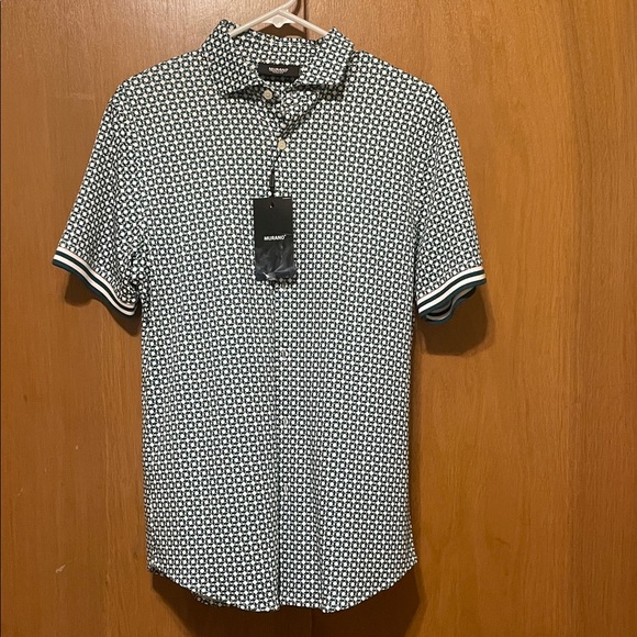 Murano | Shirts | Murano Liquid Luxury Slim Fit Shape Of Water ...